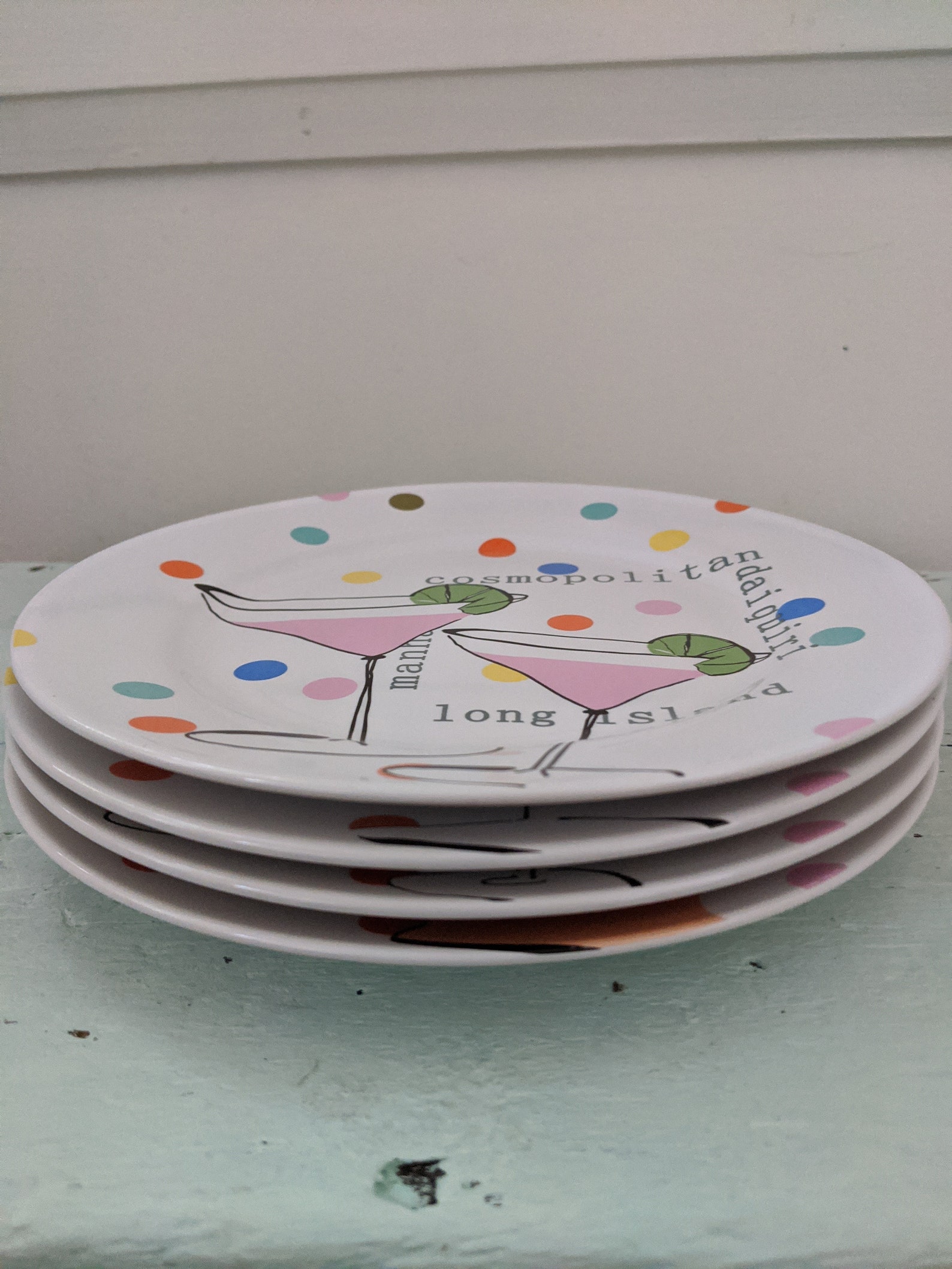 Vintag Rosanna Plates Martini Plates by Rosanna 90s Rosanna | Etsy