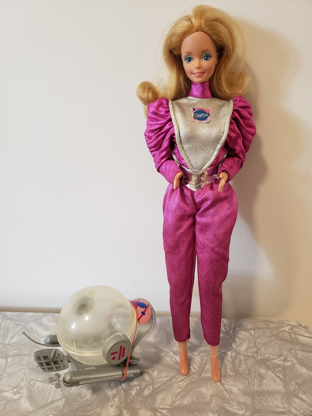 1985 Astronaut Barbie Vintage Barbie in Purple Astronaut Suit With ...