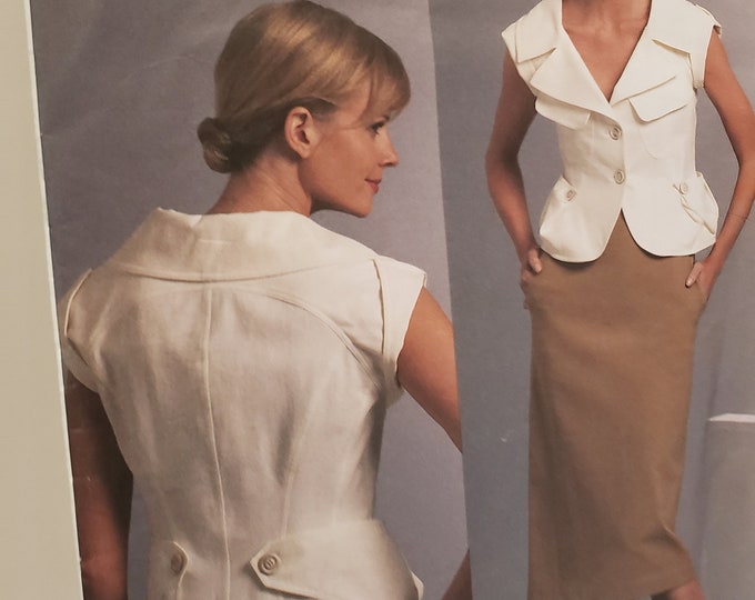 Vogue 9905 Dress and Jacket From the 70s UNCUT Size 12 - Etsy Canada