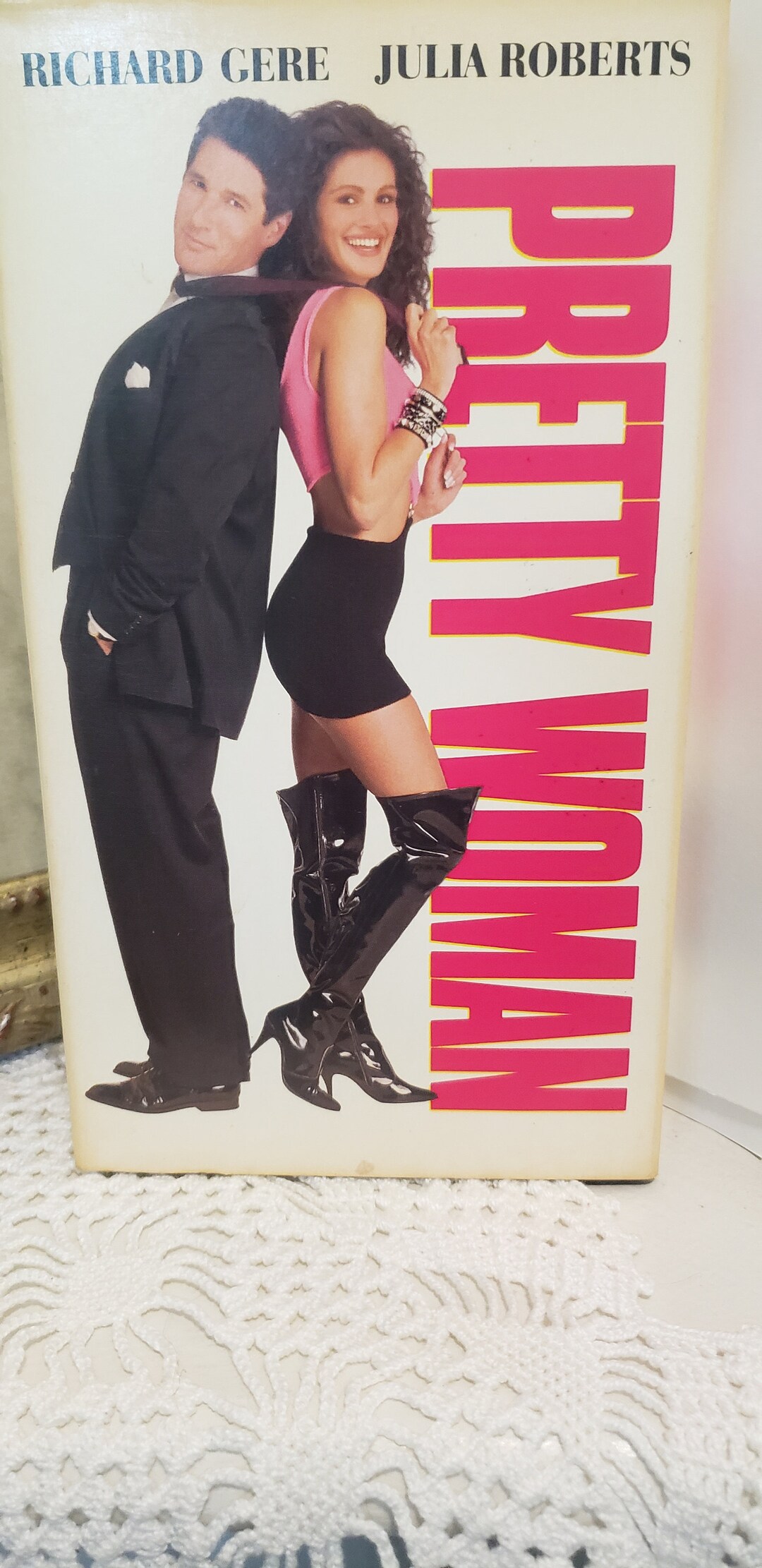 Pretty Woman VHS Richard Gere Julia Roberts Old School Movie Night Date ...