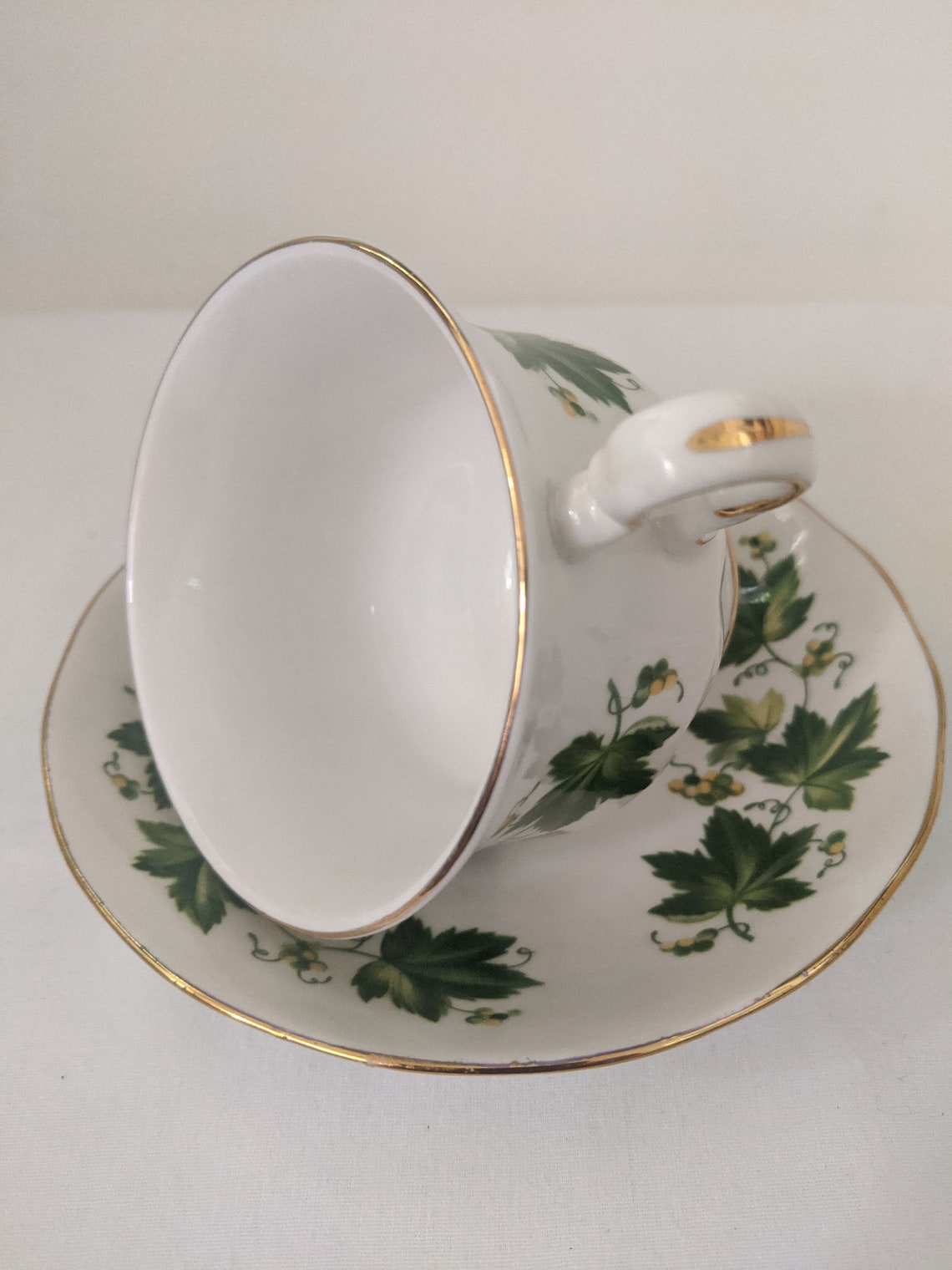 Queen Anne Tea Cup Tea Set Bone China Queen Anne Vintage Tea | Etsy