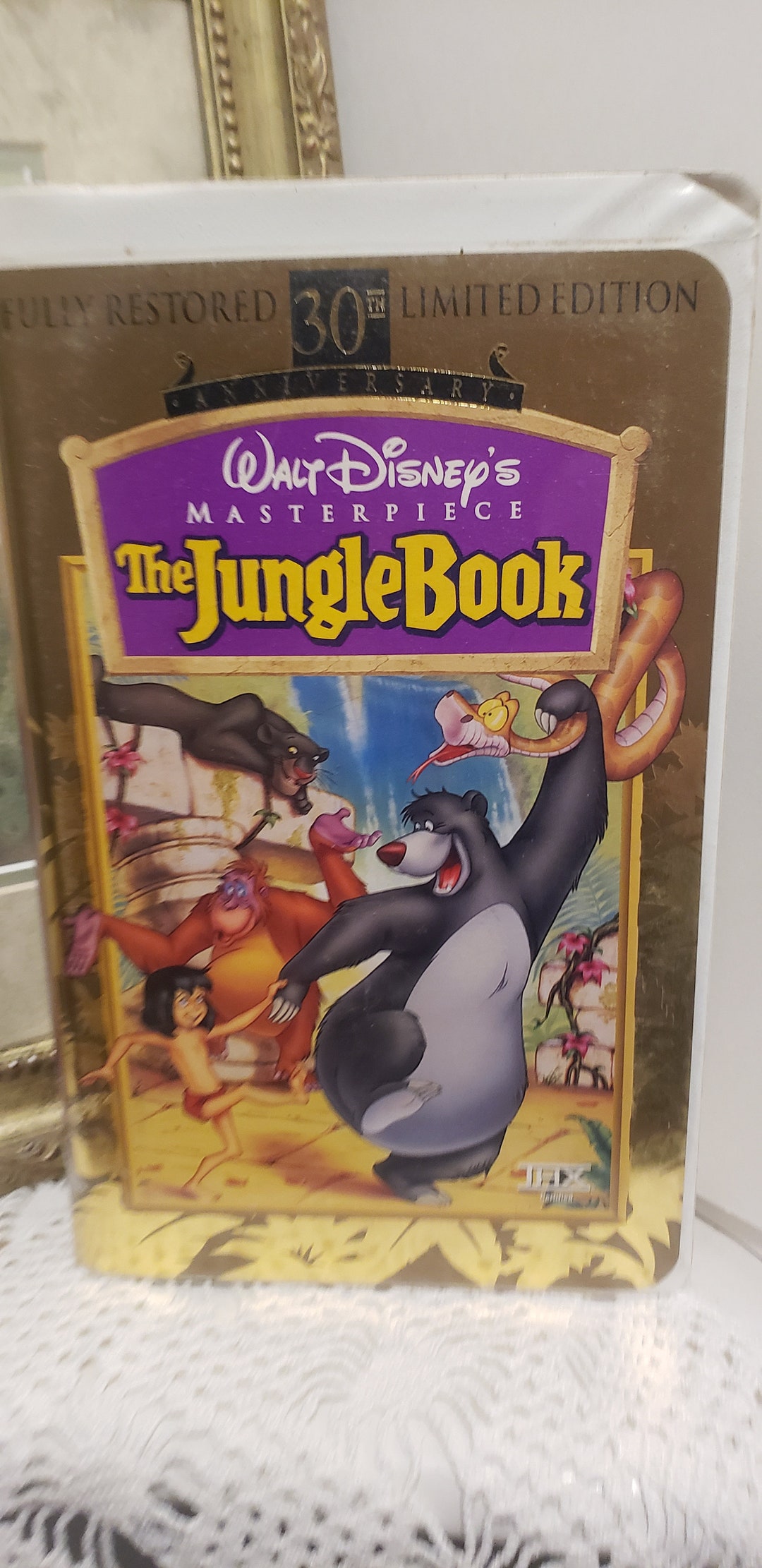 Walt Disney's the Jungle Book VHS: 30th Anniversary Limited Edition - Etsy