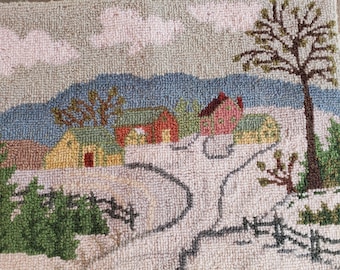 Farm Scene Rug - Etsy