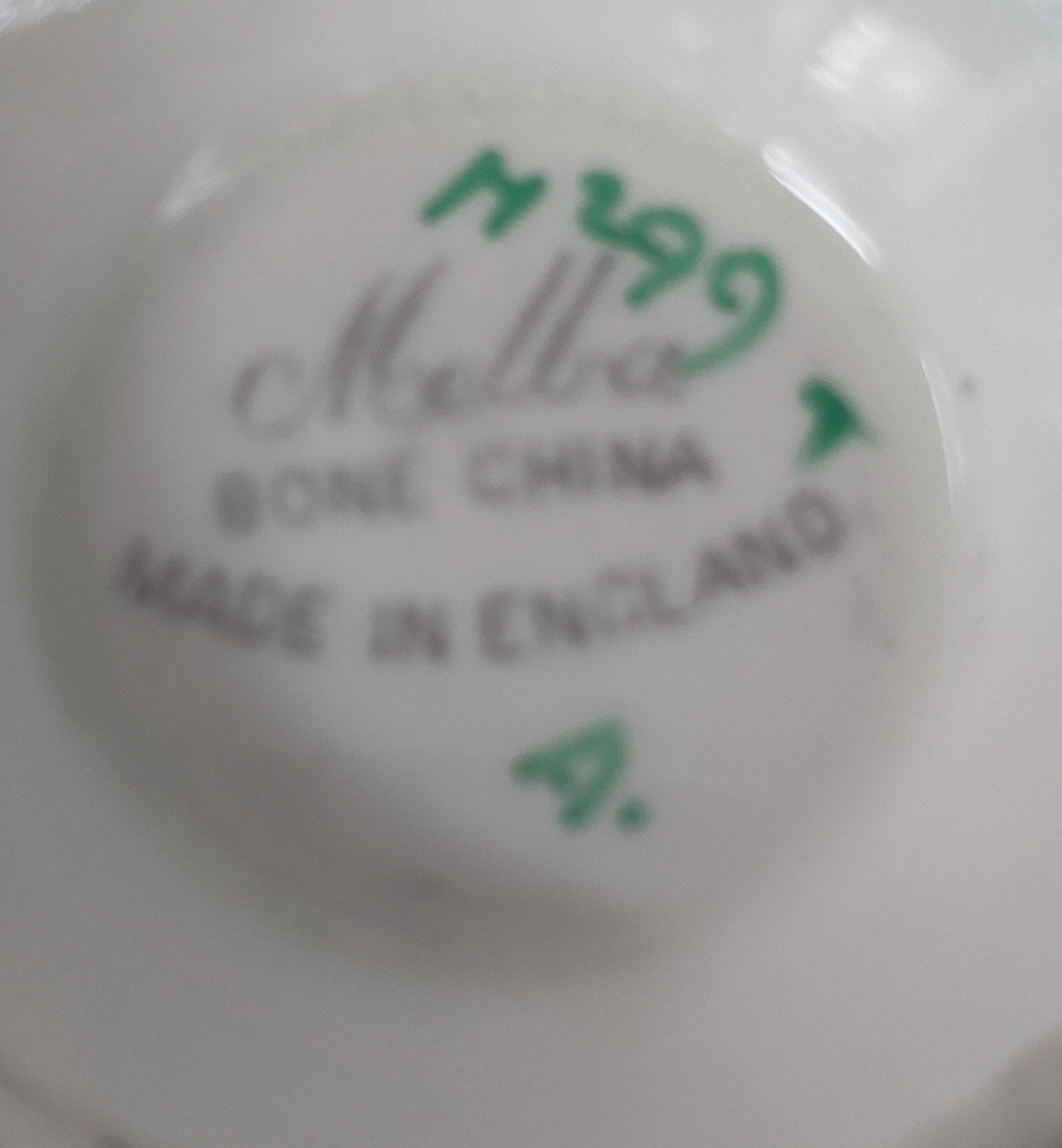 Vintage Melba Bone China Tea Cup Set: Black With White Peony, Gold Trim ...