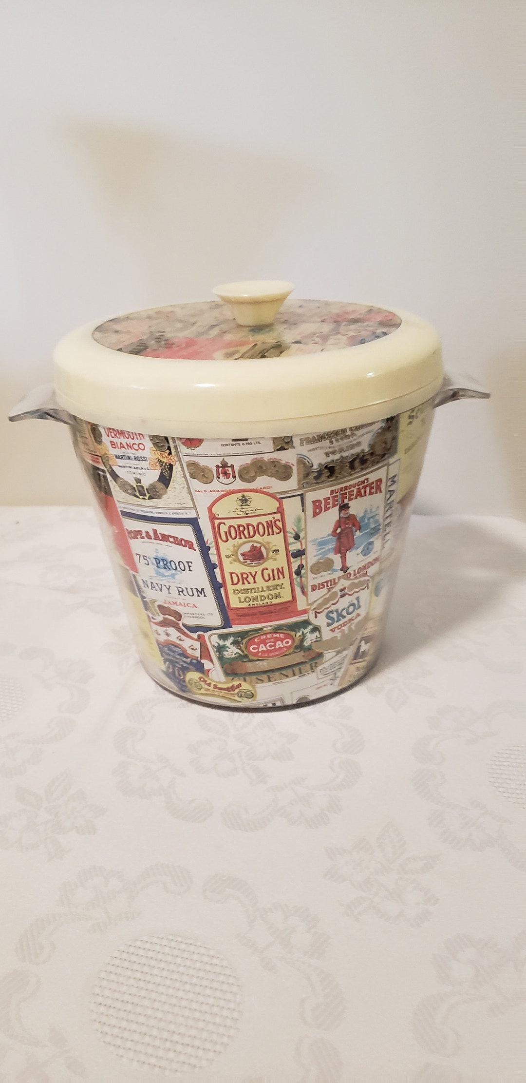 Whiskey Ice Bucket Vintage Bar Decor Gift for Home Bar Vintage ...