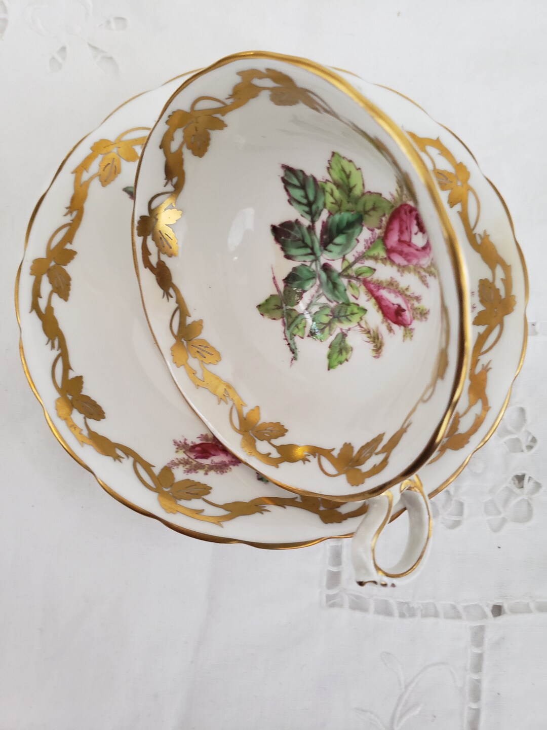 Royal Chelsea Wide Mouth Tea Set Rose Buds - Etsy Österreich