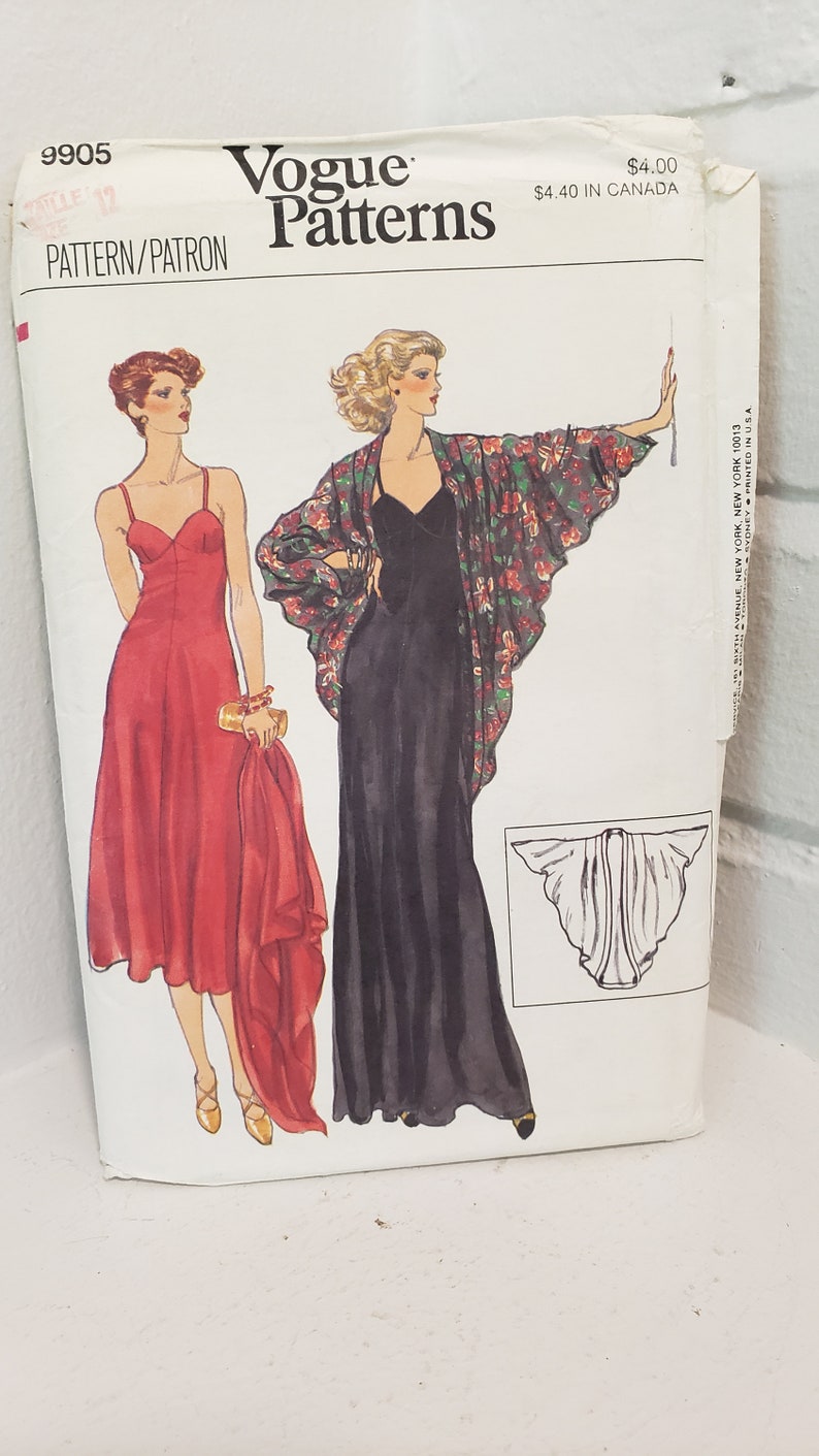 Vogue 9905 Dress and Jacket From the 70s UNCUT Size 12 - Etsy Canada