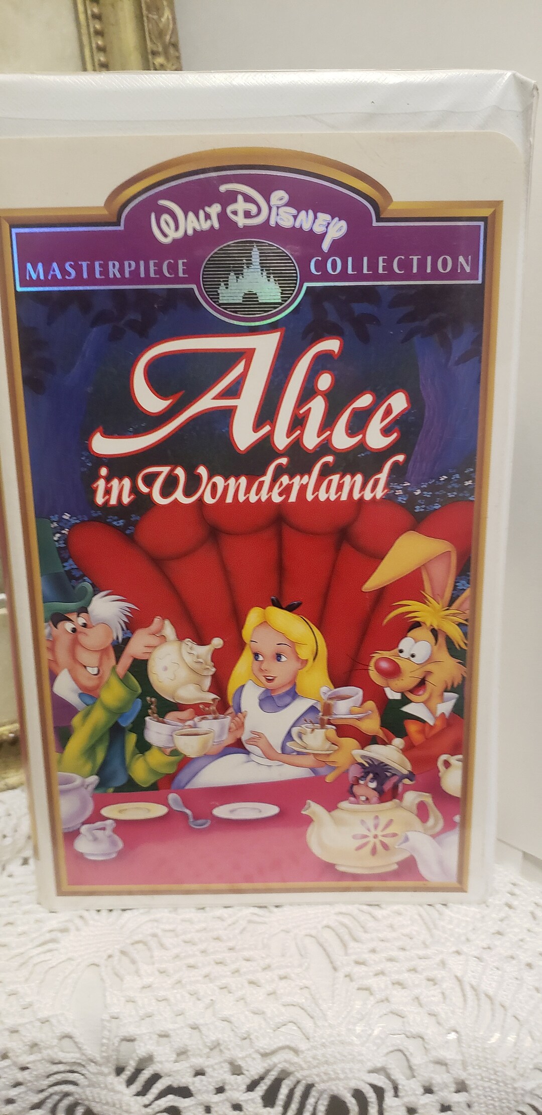 Alice in Wonderland VHS Masterpiece Collection Walt Disney Cartoons for ...