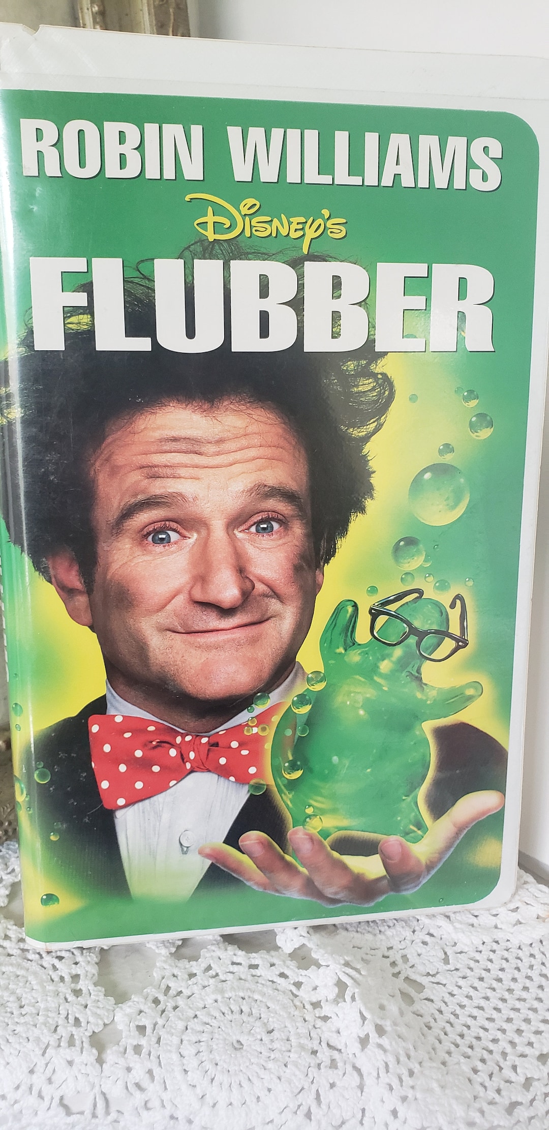 Robin Williams Flubber VHS Vintage Movie Night VHS Tape Flubber Family ...