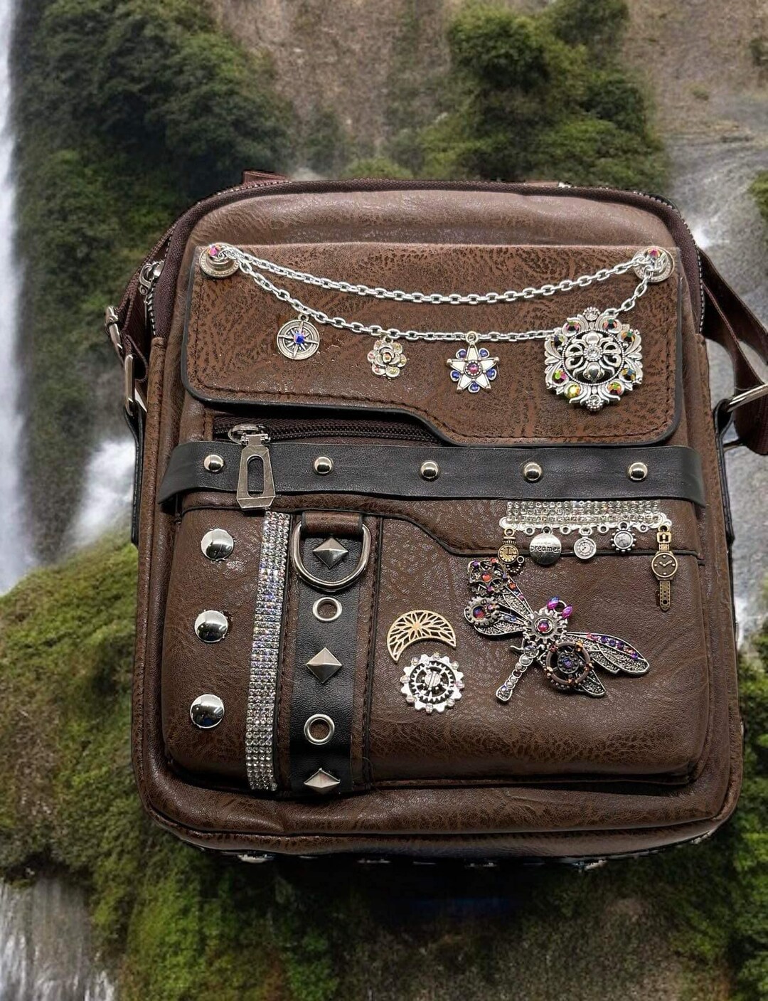 Steampunk/comicon Style Messenger Bag - Etsy