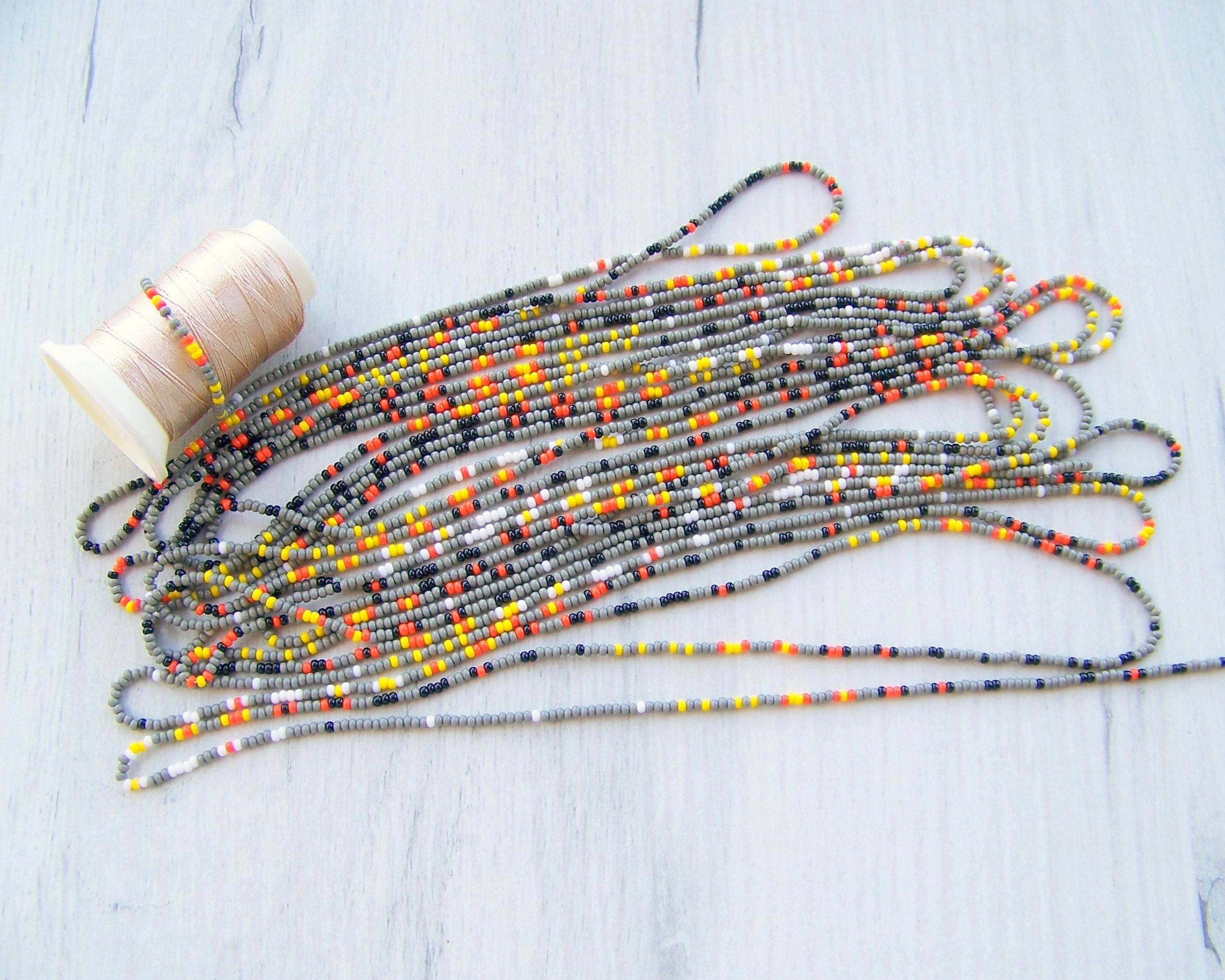 Native American Style Necklace Kit Jewelry Making Kit Bead Crochet Long ...