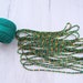Green Serpent Bead Crochet Necklace Kit Statement Jewelry Python ...