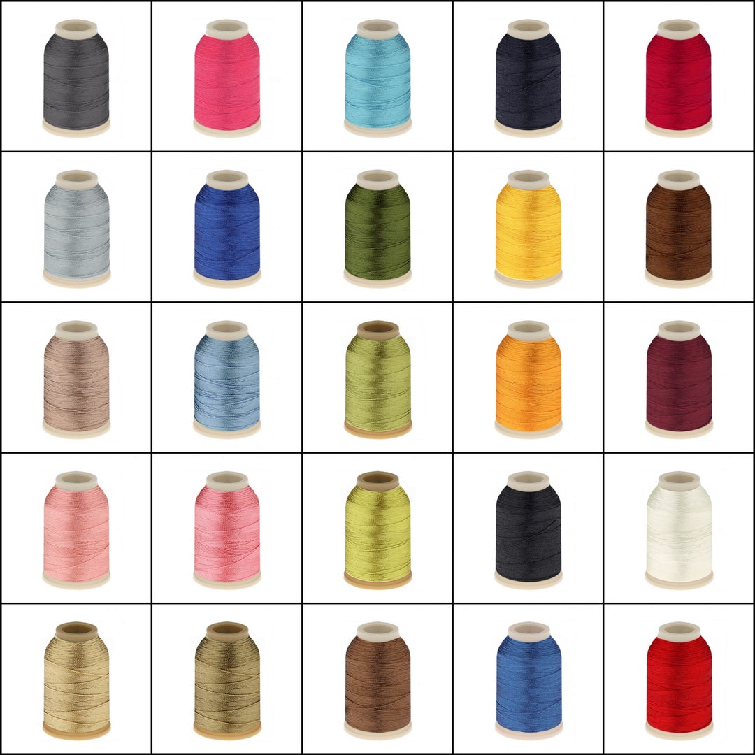 10, 15 or 20 Random Different Color Altin Basak Polyester Thread for ...
