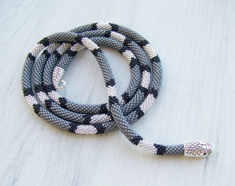 KIT to Make Bead Crochet Rope Necklace Adult Crafts Do It - Etsy
