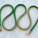 Green Serpent Bead Crochet Necklace Kit DIY Crafts DIY Kit - Etsy