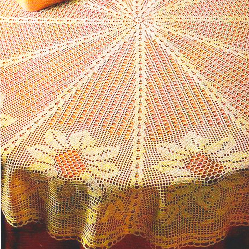Rose Tablecloth Large - Etsy