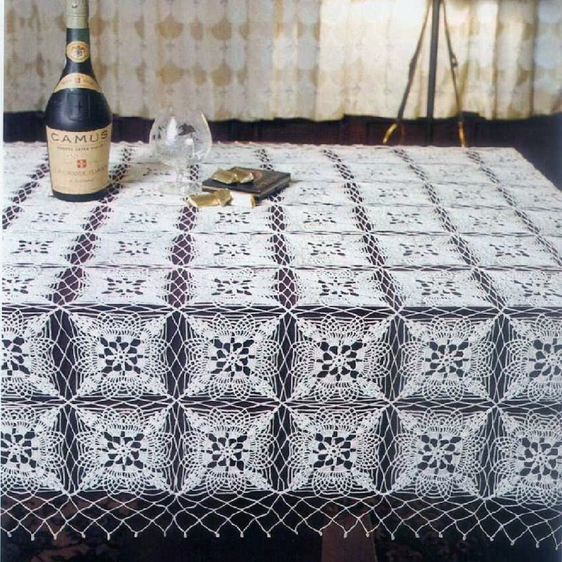 Crochet Table Cover - Etsy