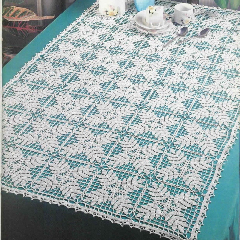 Crochet Table Cover - Etsy