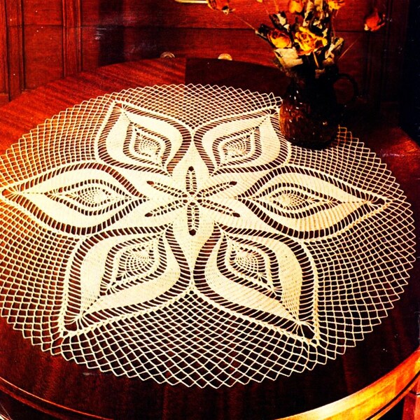 Table Centerpiece Crocheted - Etsy