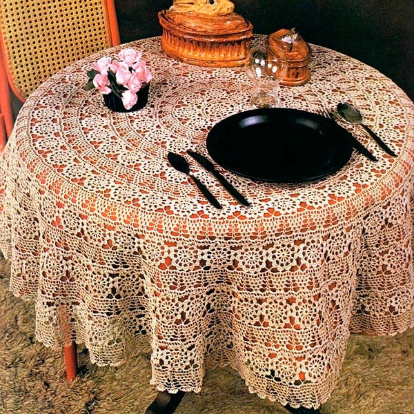Crochet Table Cover - Etsy