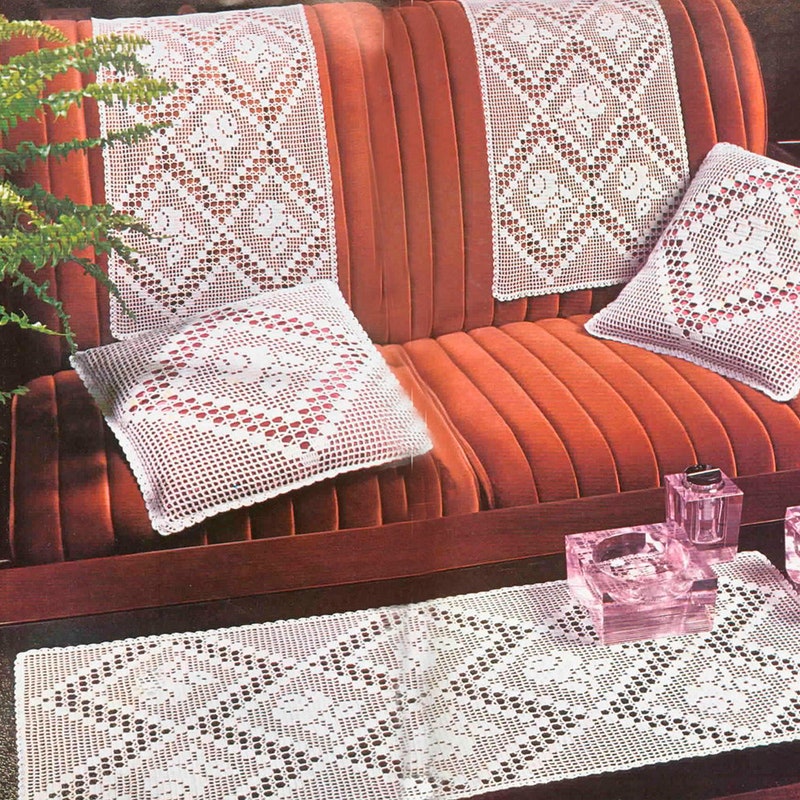 Antimacassar - Etsy