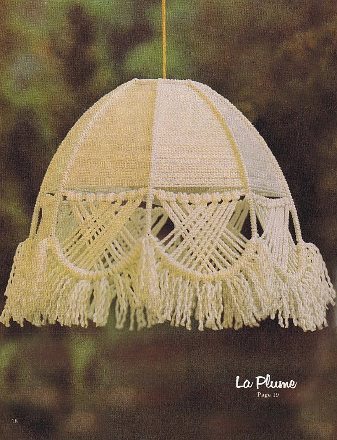 Vintage Macrame Patterns/ Macrame Elegance 1977 Ebook PDF - Etsy Canada