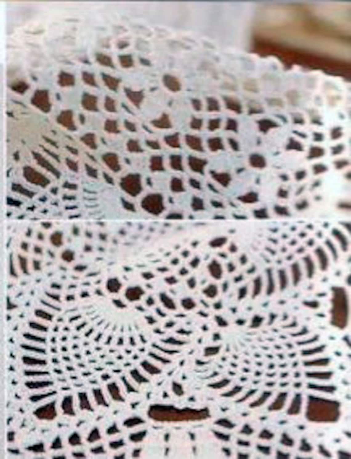 Crochet Pineapple Runner for a Table or Dresser Size: 112 X - Etsy