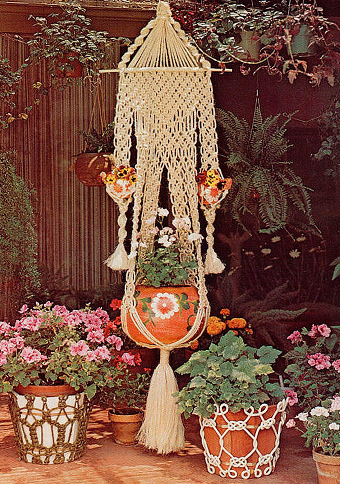 Vintage Macrame Patterns Macrame Magic Pattern Ebook PDF - Etsy