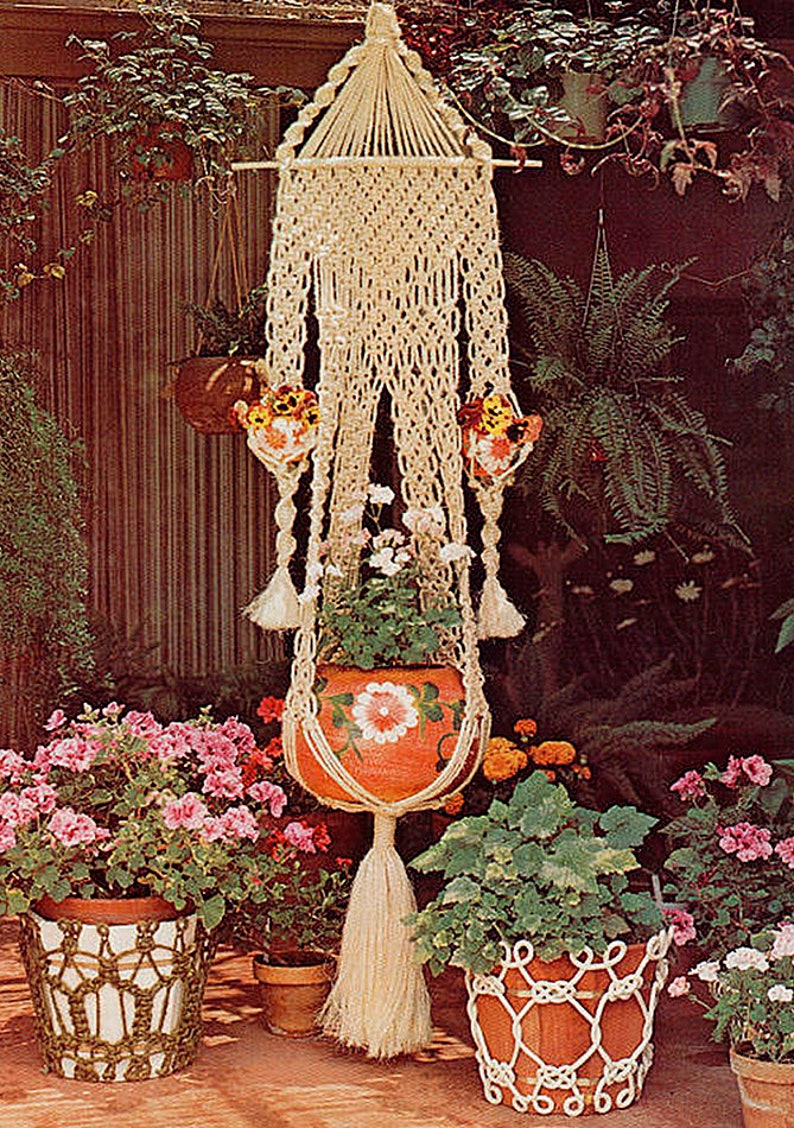 Vintage Macrame Patterns Macrame Magic Pattern Ebook PDF - Etsy