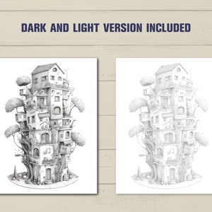 25 Little Condominiums Coloring Book - Adults Kids Coloring Pages ...