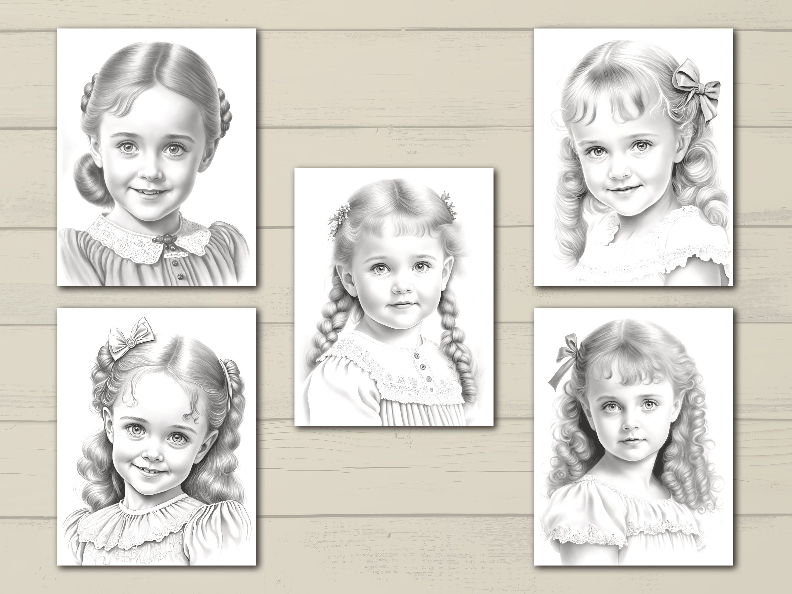 25 Cute Bavarian Girls Coloring Book - Adults Kids Coloring Pages ...