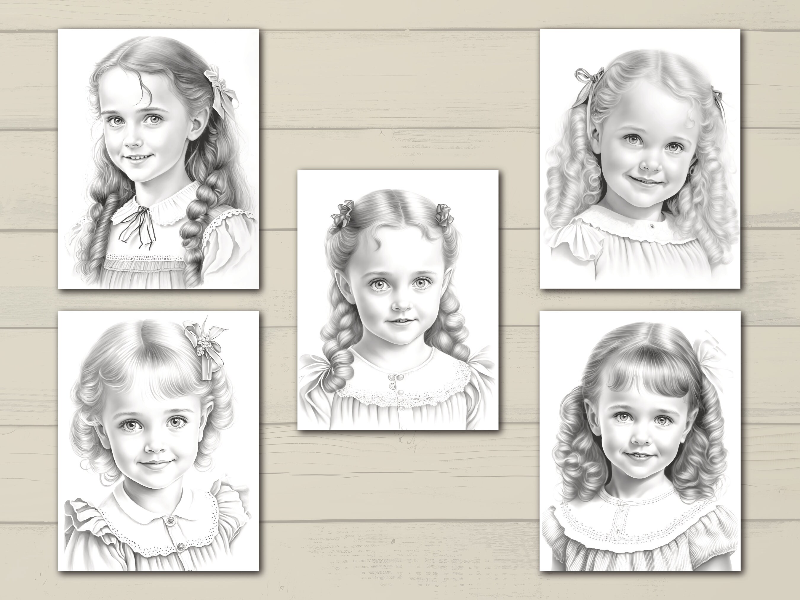 25 Cute Bavarian Girls Coloring Book - Adults Kids Coloring Pages ...