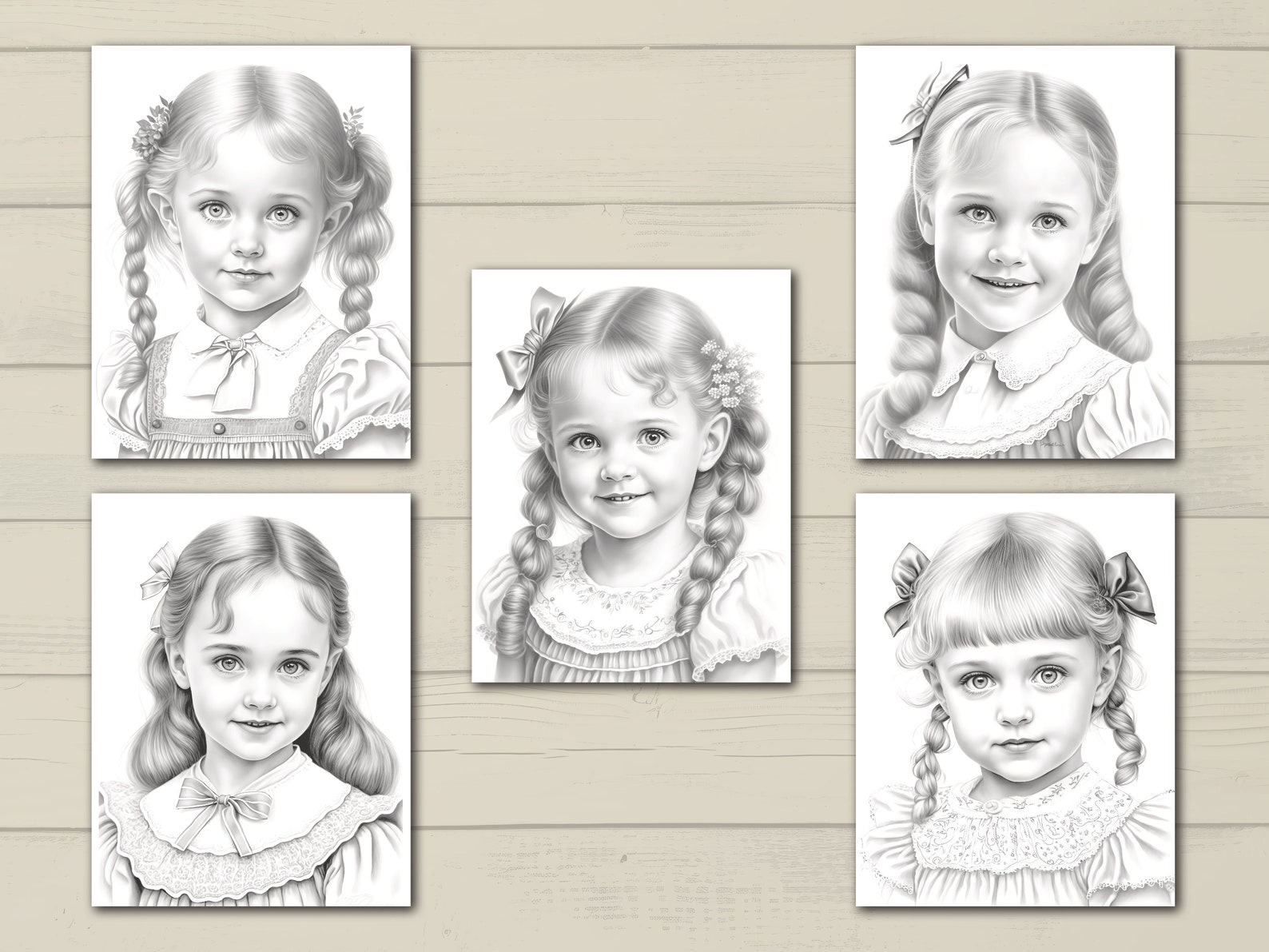 25 Cute Bavarian Girls Coloring Book - Adults Kids Coloring Pages ...