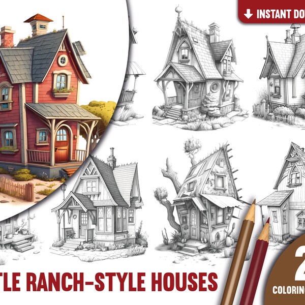 Ranch Coloring Book - Etsy