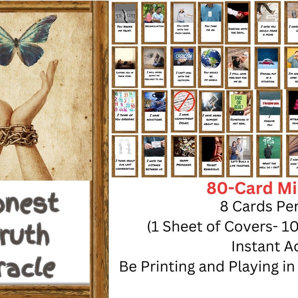 Mini Oracle Deck - Etsy