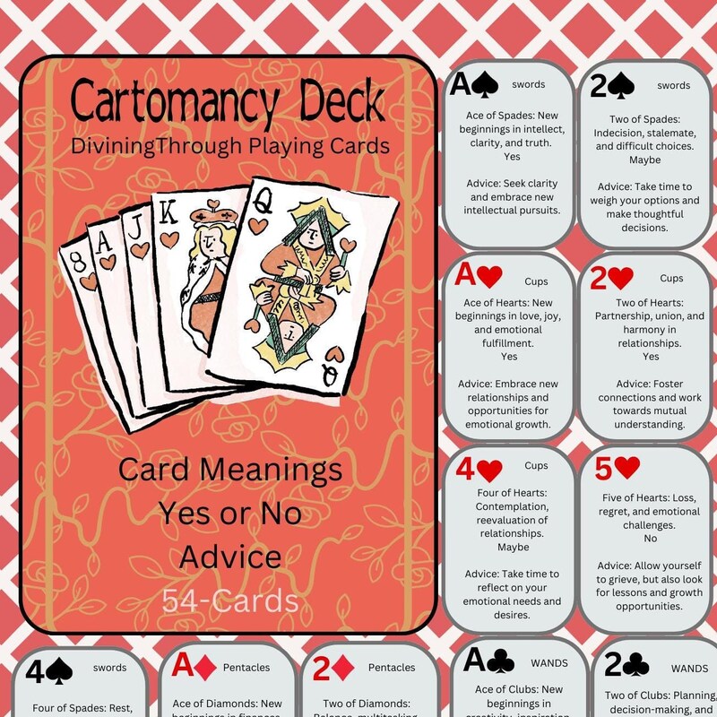 Cartomancy Deck - Etsy