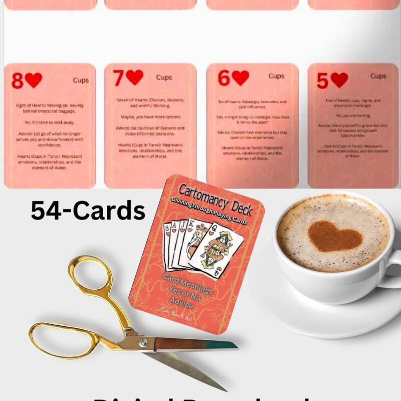 Cartomancy Deck - Etsy