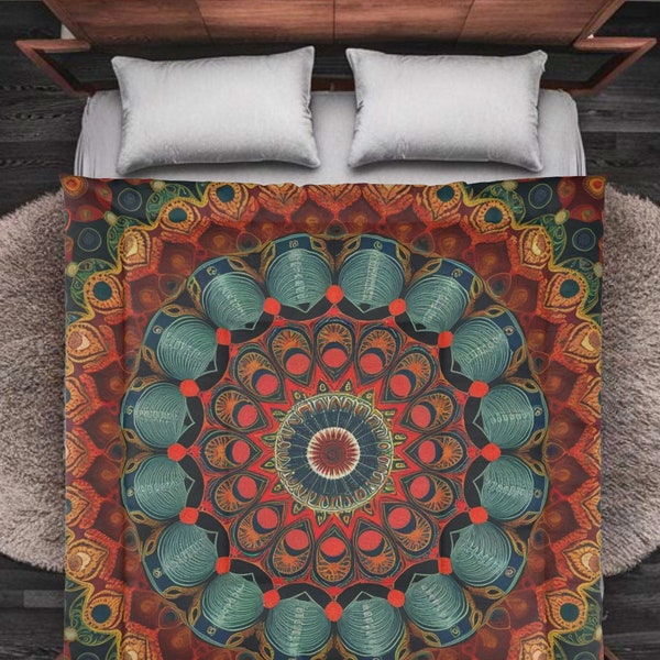 Mandala Comforter - Etsy