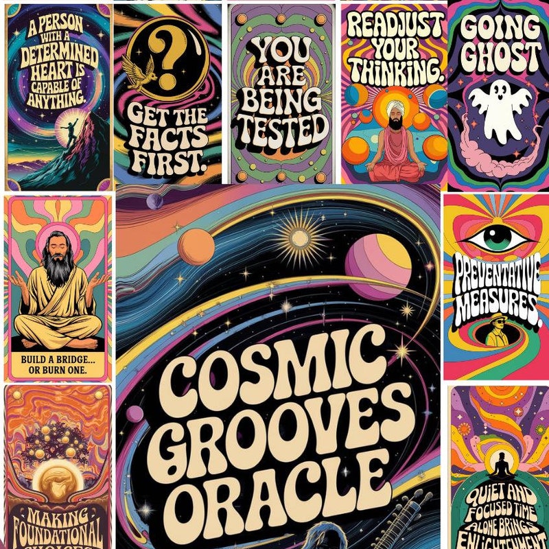 Psychedelic Tarot - Etsy