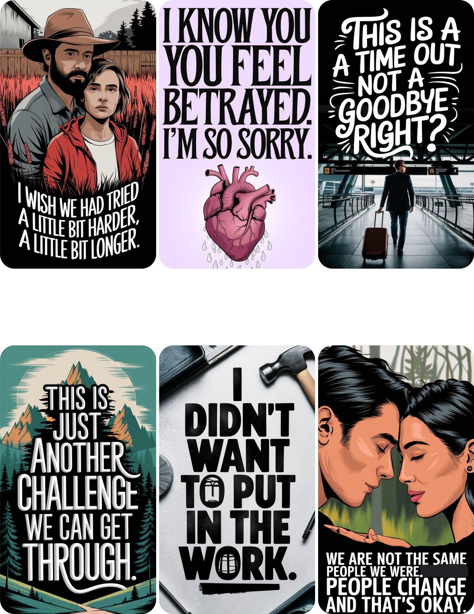Love in Separation Oracle Deck: 78-card Message Cards (digital Download ...