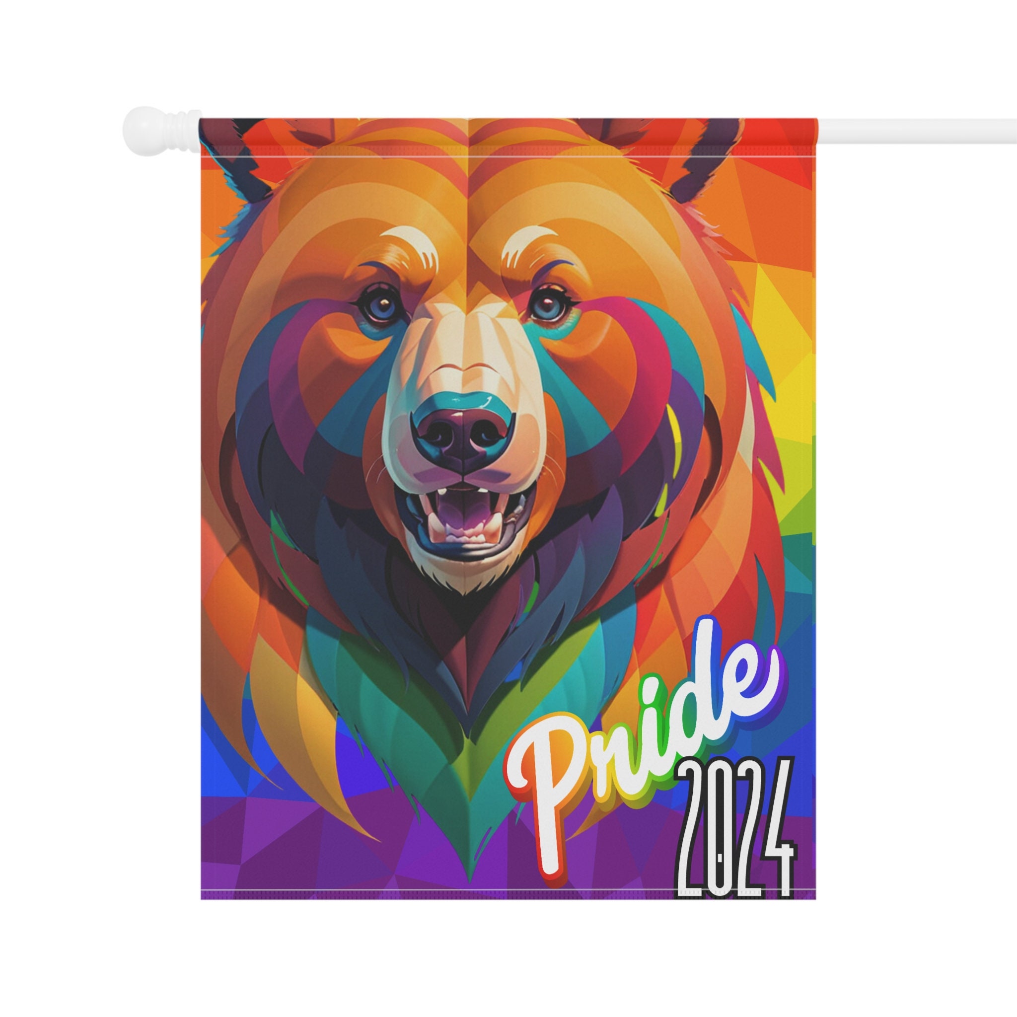 Pride LGBTQIA Flag Banner Bear Pride Banner Pride Parade Gear ...