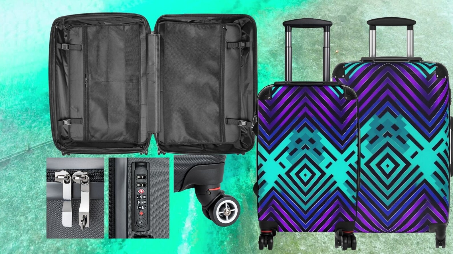 Luggage Set Travel Bags Set Suitcase Best Carryon Luggage Bag Travel ...