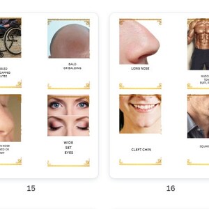 Tarot Oracle Deck Companion Physical Traits Deck. Instant Digital ...