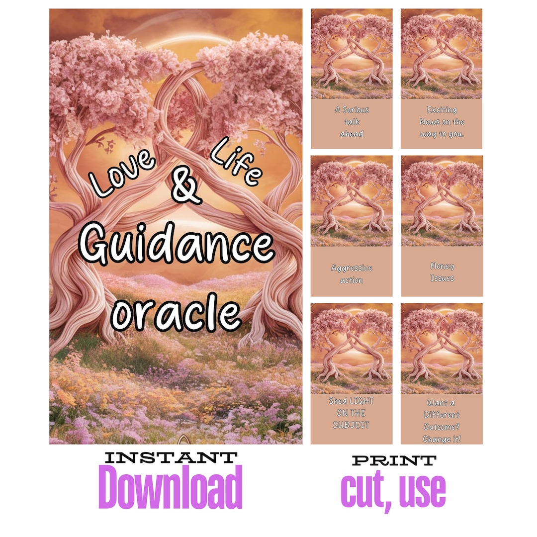 Oracle Guidance Oracle Deck Instant Downloadable PDF Files. Intuition ...