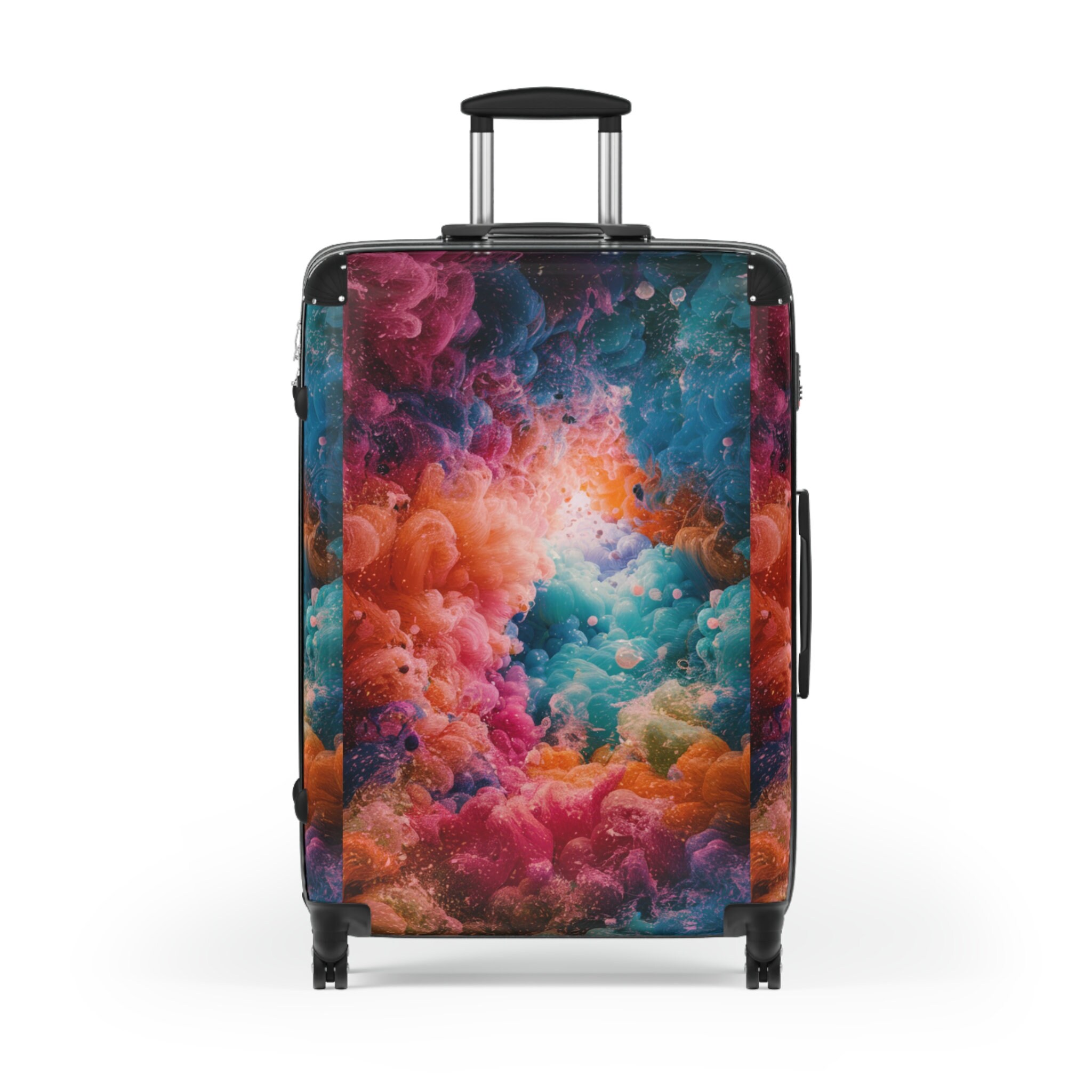 Vibrant Color Burst Clouds Suitcase. Quickly Identify Your Luggage at a ...