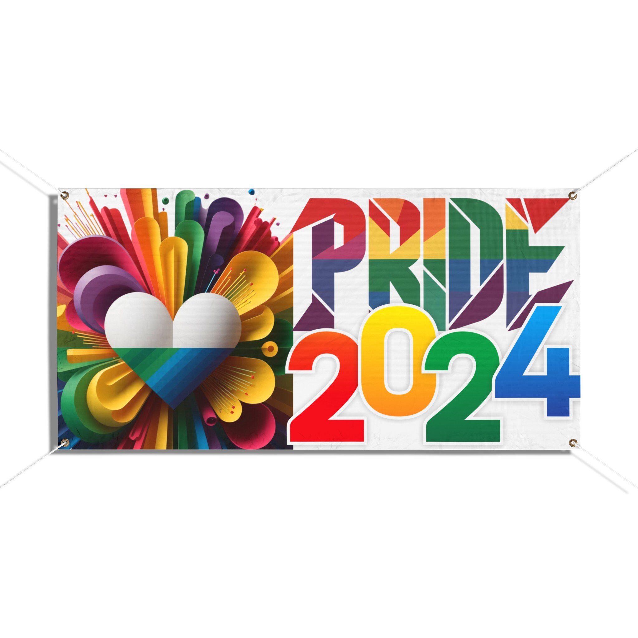 LGBTQIA Pride Support Ally Unity Vinyl Bannerspride Month Sign Business ...