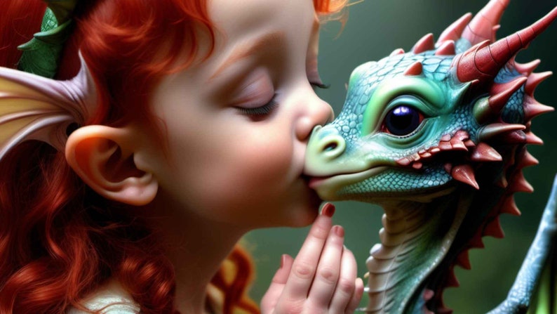 60 Dragon-themed Screensavers. Digital Product. Instant Download ...