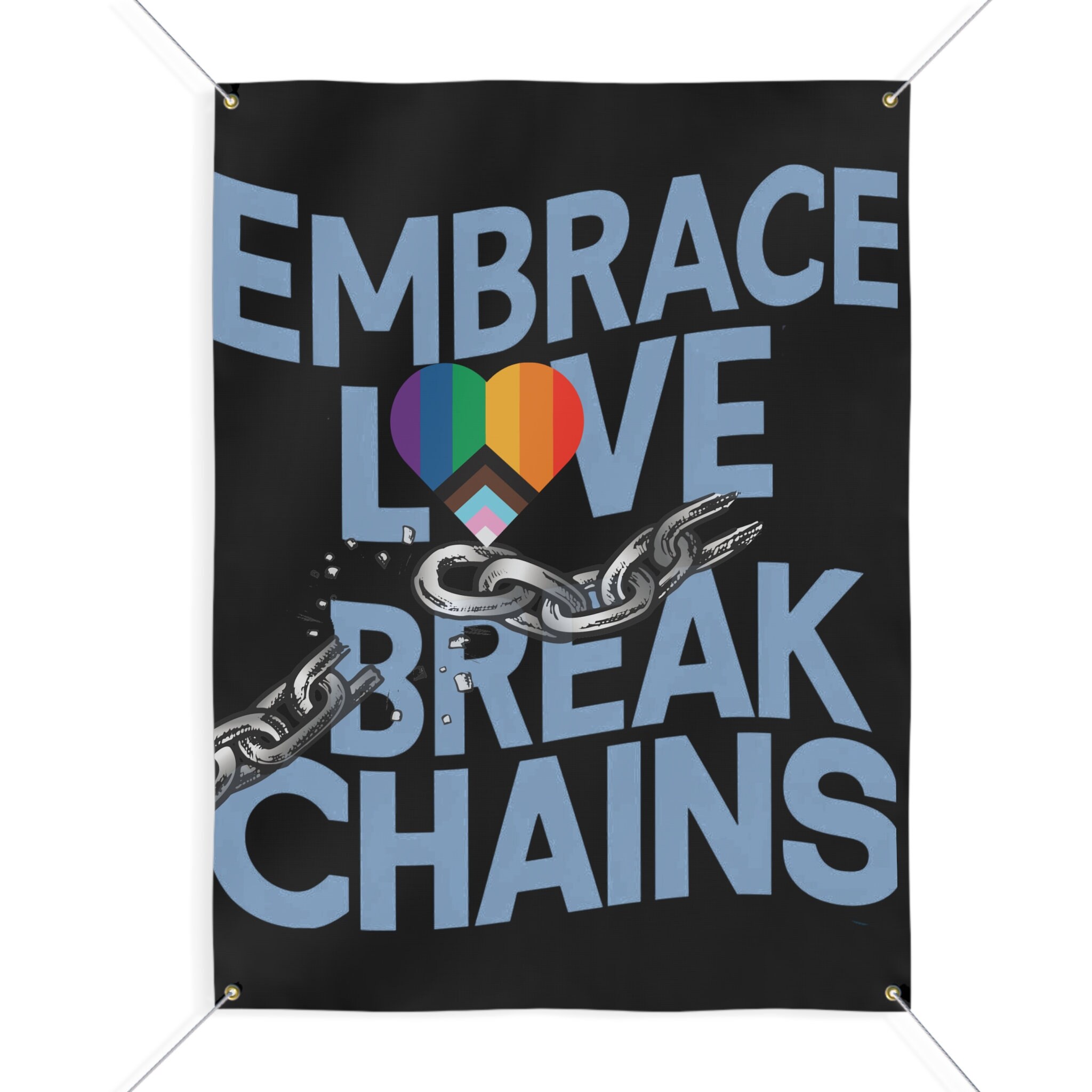 LGBTQIA Pride Vinyl Matte Banner Best for Pride Month Celebrations ...