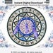 Printable Pendulum Board -instant Digital Download| Divination Tool ...
