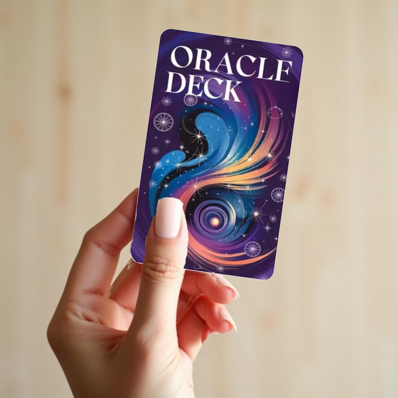 88-card Oracle Message Deck: Printable Tarot Companion (digital ...